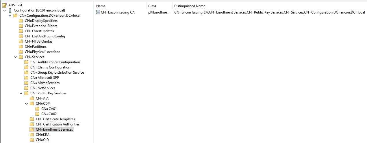 Demystify Active Directory Certificate Services Containers