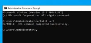 Publishing Root CA's Certificate Revocation List (CRL)