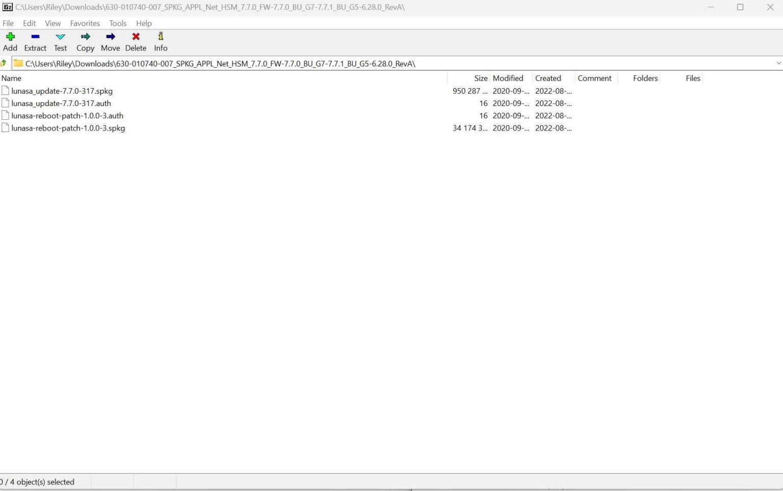 Upgrade Software And Firmware Of A PED-Based Thales HSM