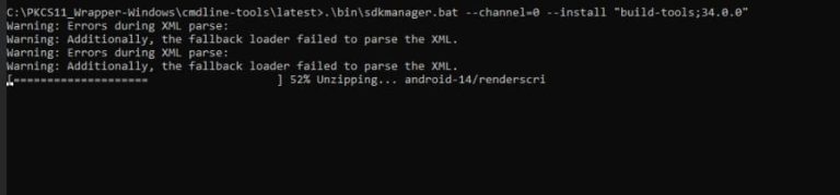Sign APK files with ApkSigner using PKCS#11 library