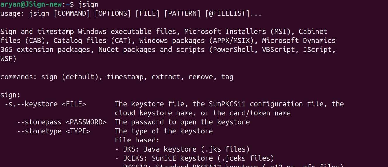 Perform Signing with JSign Tool and PKCS#11 Library | Encryption Consulting