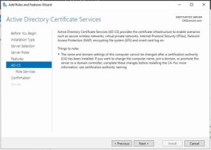 Microsoft Active Directory Certificate Services