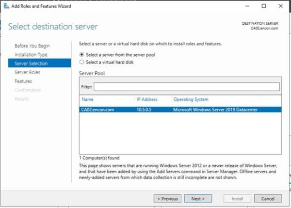 Microsoft Active Directory Certificate Services