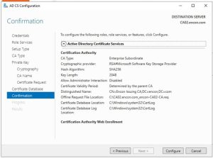 Microsoft Active Directory Certificate Services