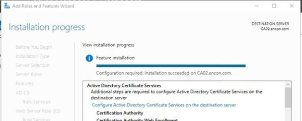 Microsoft Active Directory Certificate Services