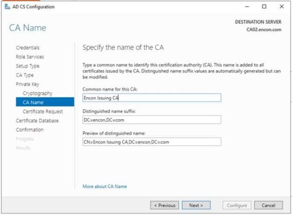 Microsoft Active Directory Certificate Services