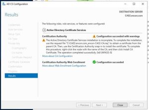 Microsoft Active Directory Certificate Services